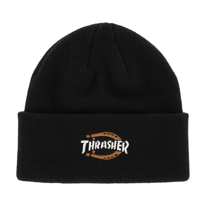 王道ワークウェアDICKIESと世界一のスケートボードメディア THRASHER MAGAZINEによるコレクションアイテムです。 フロントにダブルネームロゴを刺繍で施した折り返しビーニー。 素材 : ACRYLIC 100% COLOR ...