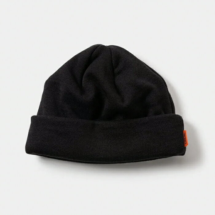 Name : TAG WATCH CAP Color : Black Size : One Size Material : Acrylic 80% , Nylon 15% , Wool 5% 天竺編みで二枚仕立ての定番ワッチキャップ。 注意...