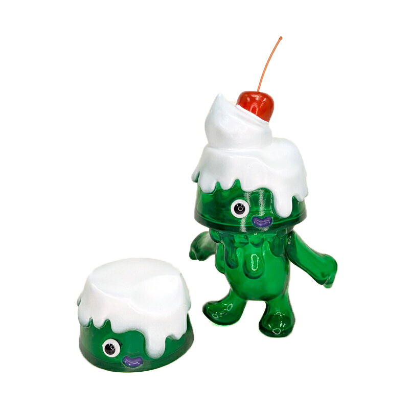 Art Studio「SHOT!」スイーツゾンビシリーズ！ Sweet Scary Townという町で暮らしている、ゾンビ界最弱ゾンビ。 誰かにひとくち食べられちゃった頭がチャームポイントです。 ＜商品仕様＞ ・全高約13cm（チェリーの軸...