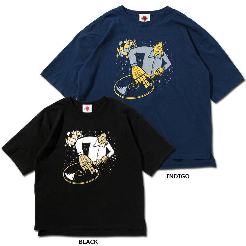 パンクさんの未来の社長P3-CEOが、DJとしてフロアを盛り上げる！ 着ているとついつい踊りたくなる。 サイドにスリットの入ったゆったりシルエット。 ＜素材＞ 綿100% ※サイズ(cm) 【前着丈(NP)】M/68、L/74、XL/78 ...