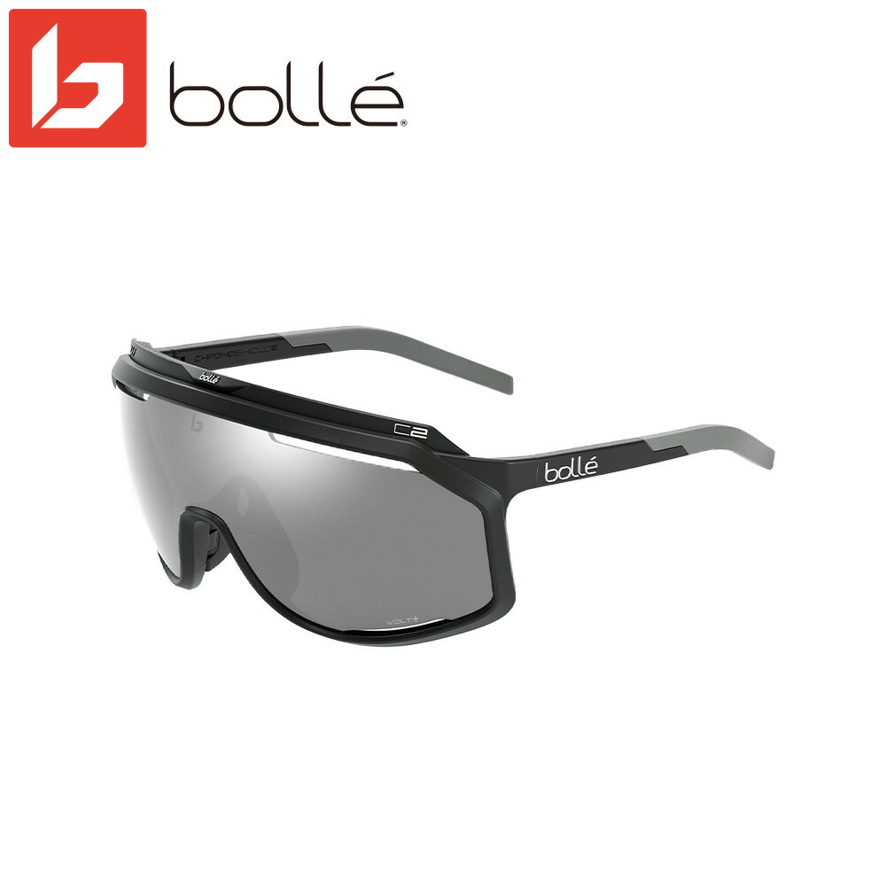 　 型番 BS018001 シリーズ CHRONOSHIELD 可視光線透過率 12% Cat. 3 Tint base Grey 機能 Volt+ レンズタイプ 偏光レンズ フィット ラージフィット 重さ 41g フレームカラー Blac...