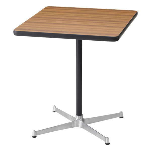 サイズ：幅600 奥行き700 高さ700 mm材質：[天板]メラミン、PVCソフトエッジ、[脚]アルミブランド：SWITCH(スウィッチ)完成品日本製※長辺方向に平行して木目が入ります※脚部は製品の製法上、小さな傷が残っている場合がありま...