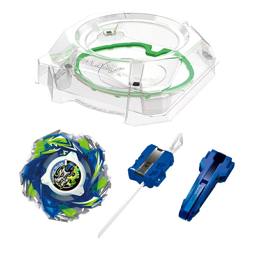 タカラトミー BEYBLADE X CX-16 【スタートダッシュセットC】 新品・未開封品 BEYBLADE X とは、超加速ギミック【Xダッシュ】による驚異的なスピードと衝撃でエクストリームなバトルを繰り広げるギアスポーツである。 ブレ...