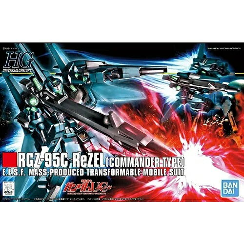 バンダイスピリッツ HGUC 1/144スケール 機動戦士ガンダムUC[ユニコーン] 【リゼル（隊長機）】 新品・未開封品 ■『機動戦士ガンダムUC』より、リゼルに隊長機が登場！ ■隊長機は、メガ・ビーム・ランチャーを装備！バックパックも大...