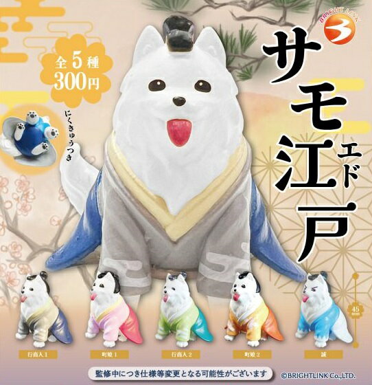 【2月(延期)→3月上旬に入荷予定】 ※仮予約※ ブライトリンク サモ江戸 【全5種セット】 新品・未開封品 にゅくきゅうつき 【セット内容】 ・行商人1 ・町娘1 ・行商人2 ・町娘2 ・誠 【仮予約について】 当商品は仮予約商品となりま...