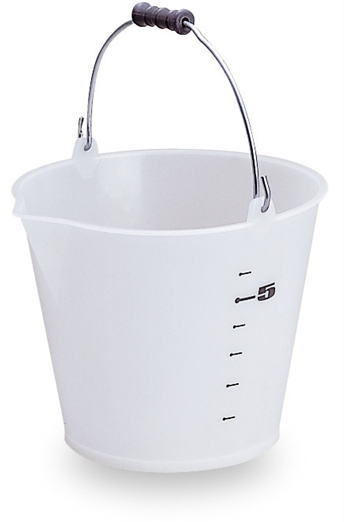 サイズ φ280×H217mm 材　質 【本体】ポリエチレン・EVA 【柄】ステンレス 【グリップ】ポリプロピレン 規　格 8L 重　量（約） 500g 規格色 半透明ナチュラル 衝撃に強く、壊れにくい丈夫なバケツ。 希釈の目安に便利な外か...