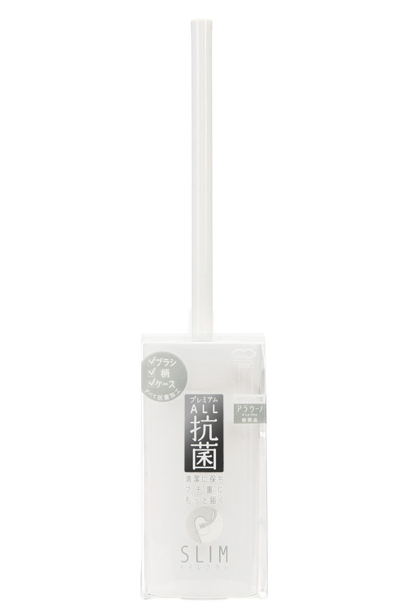 ブラシの毛まで抗菌加工を施した菌が繁殖しにくいオール抗菌トイレブラシ コンパクトで場所をとらないシンプルフォルムとケースの底にブラシがつかないので衛生的。 カーブネックと卵形ブラシがフチ裏にしっかり届き隅々まで洗える 商品の詳細は商品仕様（...