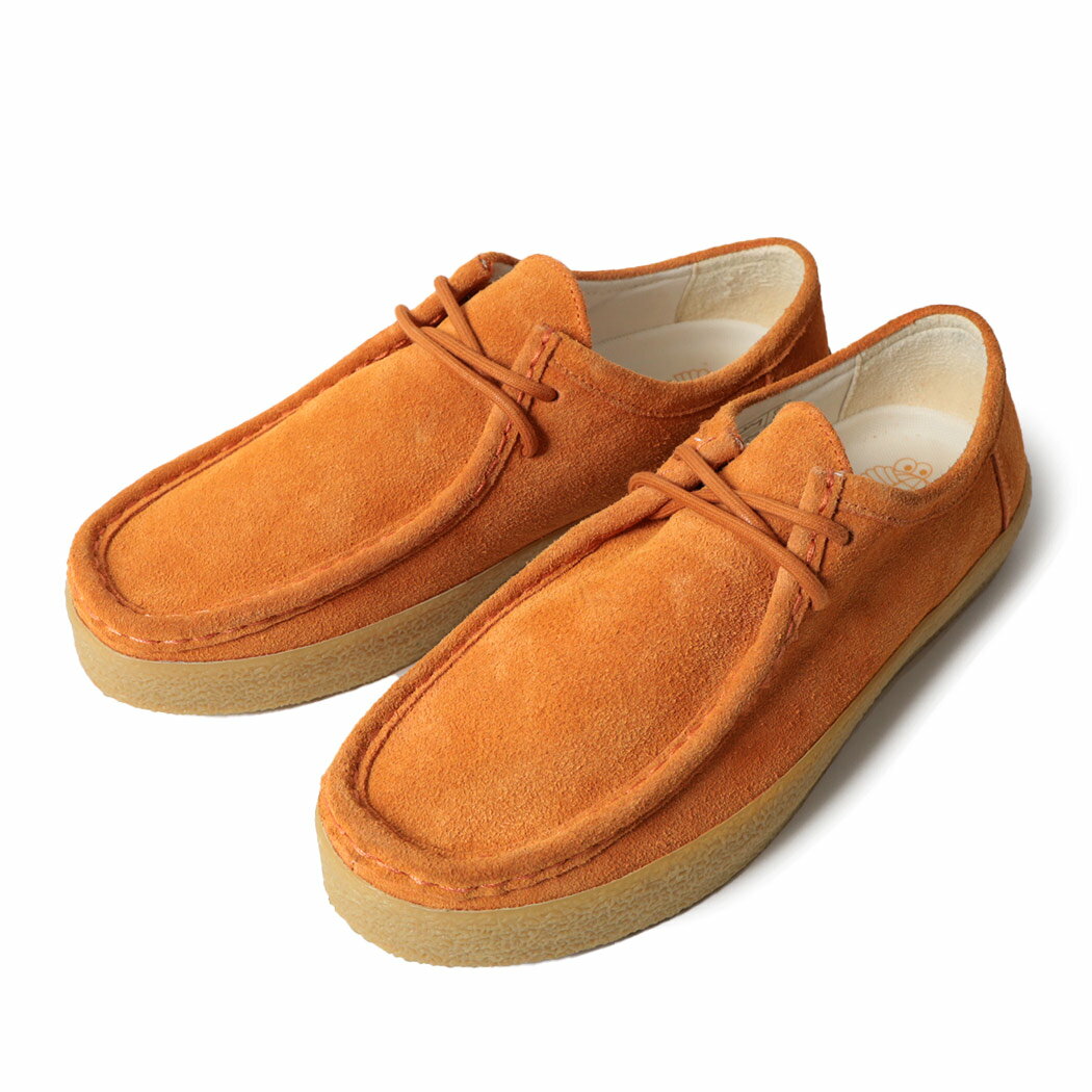 LAST RESORT ラストリゾート モック スエード ワラビー スニーカー AB LOAFER VM006 MOC SUEDE SUN ORANGE/GUM ( スケート SKATE オレンジ ) ・Brand LAST RESORT ...