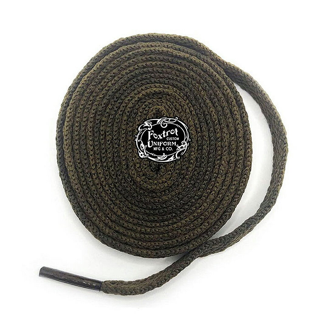 【ネコポス可】Foxtrot Uniform THREADS SPORT LACES OXIDE/LOAM フォックストロット ユニフォーム シューレース スニーカー ( 120cm 170cm 黒 茶 靴紐 ) ・商品説明 シンガポール在...