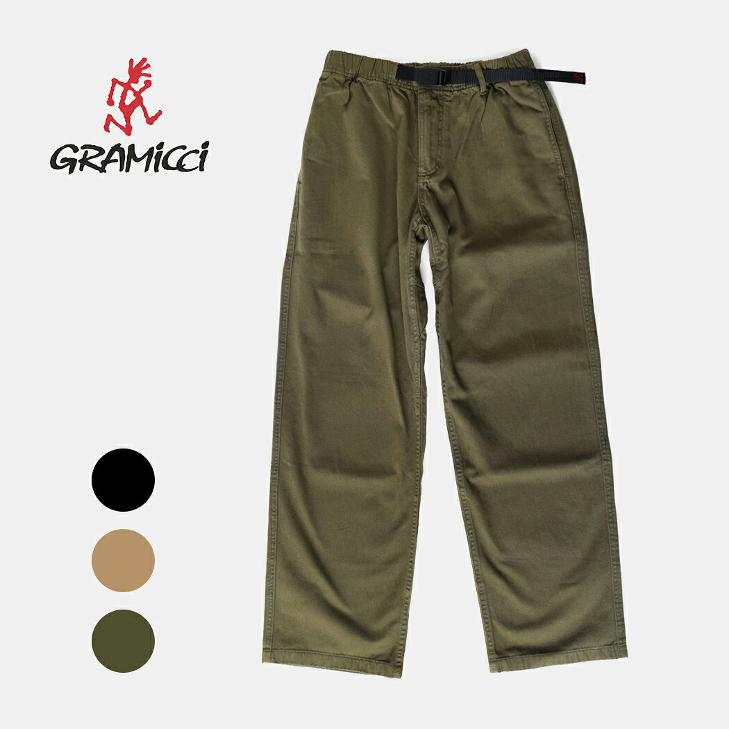 BRAND ≫ GRAMICCI STRAIGHT FIT PANT BLACK CHINO OLIVE TOBACCO DUNE PIGMENT 1970年代、アメリカでストーンマスターと呼ばれた、ロッククライマー、マイクグラハムが、小さ...