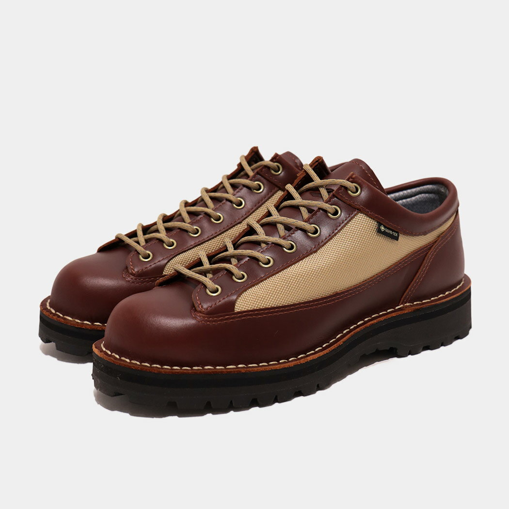 BRAND ≫ Danner FIELD LOW R V.BROWN/KHAKI 定番「DANNER FIELD」を現代仕様にアップデートした新モデル『FIELD LOW R』が遂に入荷致しました。テーマは“温故知新”。“R”には「Rebo...