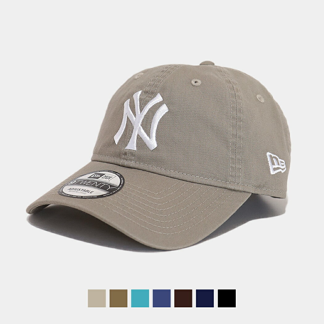 BRAND ≫ NEWERA 920 WASHED NEYYAN PEBBLE WHITE/NAVY/KHAKI/INDIGODENIM/BLUE TINT/WALNUT/BLACK ロゴのないシンプルな無地キャップ。 ■9TWENTY ラ...