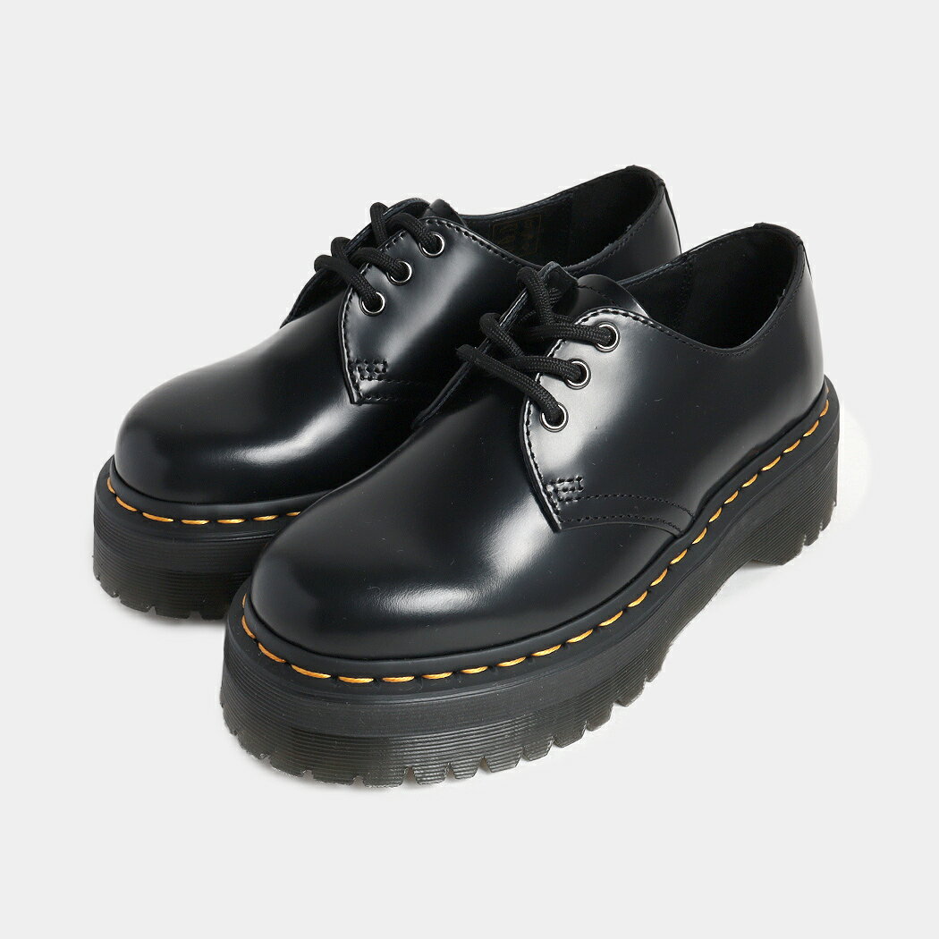 Dr.Martens ドクターマーチン 3アイ レザー シューズ ブーツ 1461 QUAD 3EYE BLACK ( 厚底 黒 ブラック 25567001 ) ・Brand Dr.Martens ・Model 1461 QUAD 3EYE...