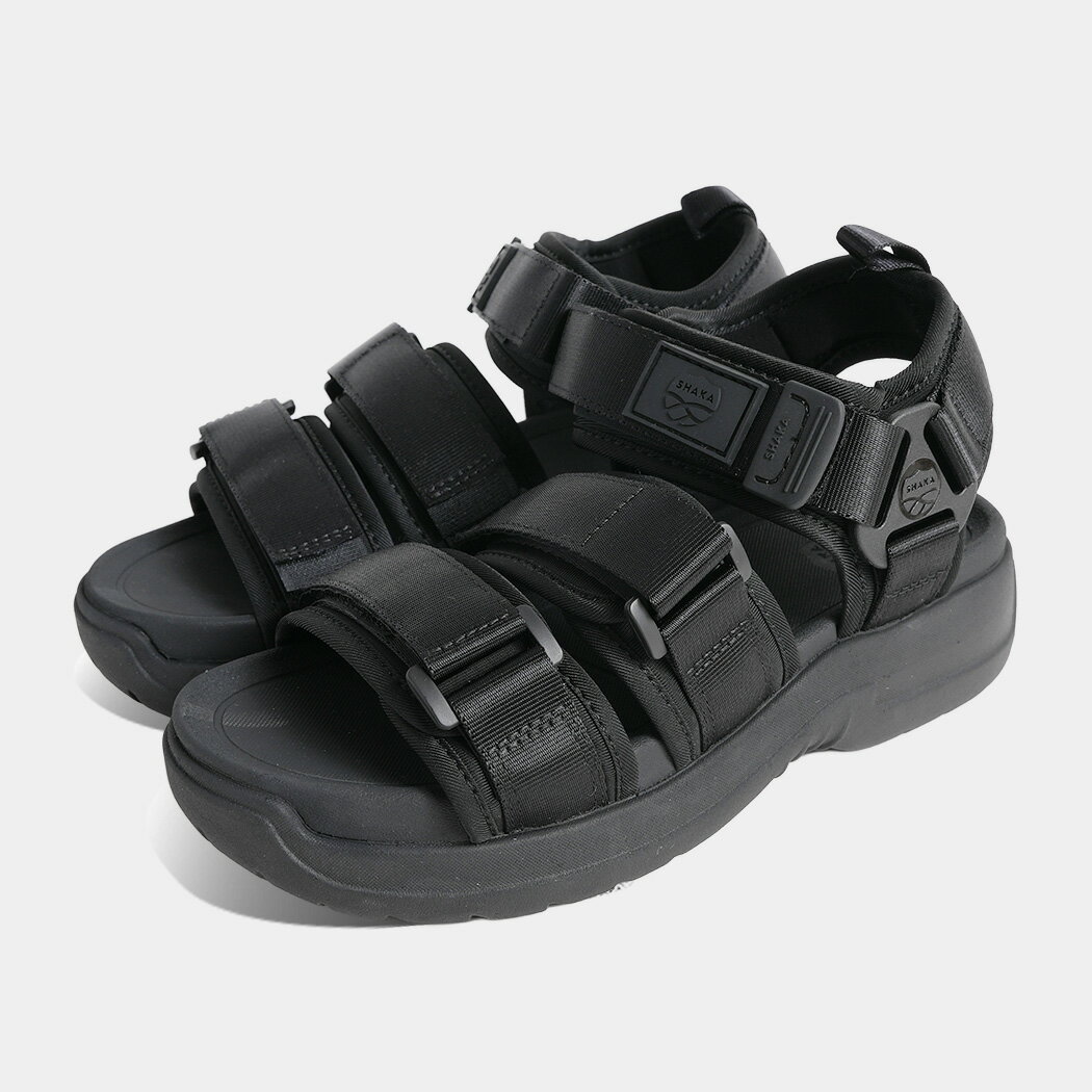 BRAND ≫ SHAKA NEO BUNGY EVOL SANDAL BLACK 1990年代に南アフリカ共和国で誕生し、アフリカの伝統的な編み上げサンダルを現代風にアップデートし続ける『SHAKA（シャカ）』。今作はブランドを象徴する一...