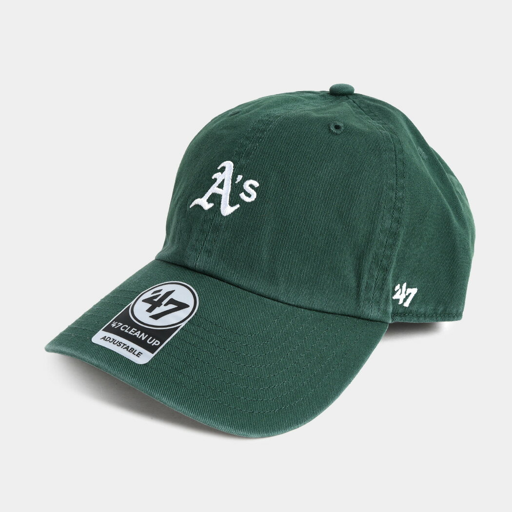 BRAND ≫ 47 BASE RUNNER CLEAN UP OAKLAND ATHLETICS DARK GREEN アメリカのプロスポーツライセンスブランドとして確固たる地位を築く『'47（フォーティーセブン）』より、ブランドの顔とも...