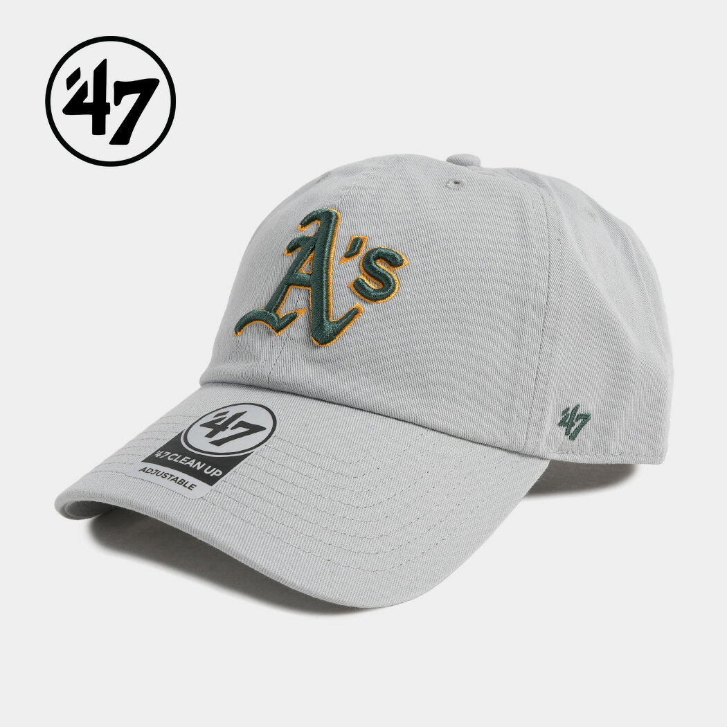 BRAND ≫ 47 CLEAN UP OAKLAND ATHLETICS NO LOOP LABEL CAP STORM 1947年にアメリカ・ボストンで産声を上げ、プレミアム・スポーツライフスタイルブランドとして不動の地位を確立する『'...