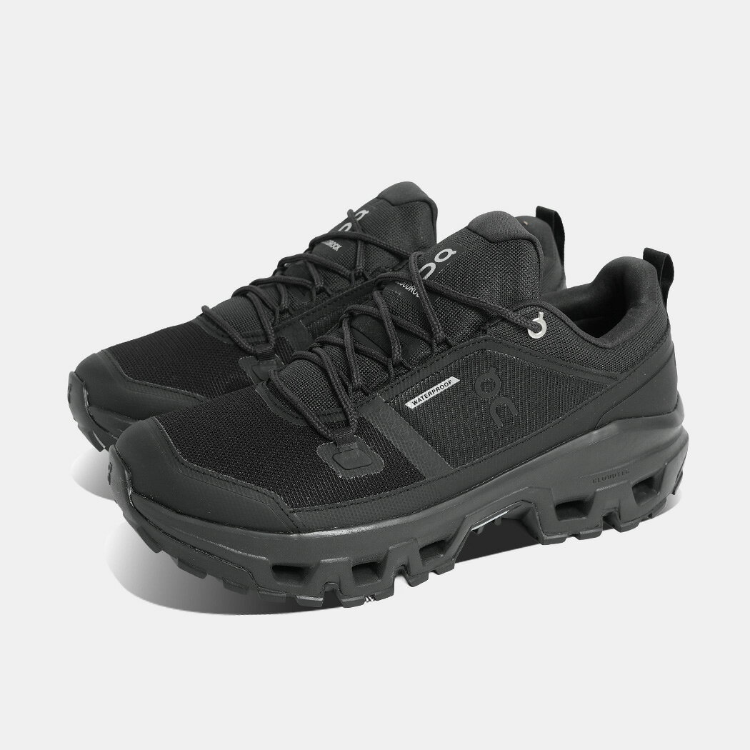 BRAND ≫ ON Cloudrock Low Waterproof BLACK 2010年にスイスで誕生し、革新的なテクノロジーと洗練されたデザインで世界のフットウェアシーンを牽引し続けるブランドOnより、注目の最新モデルが到着しました...