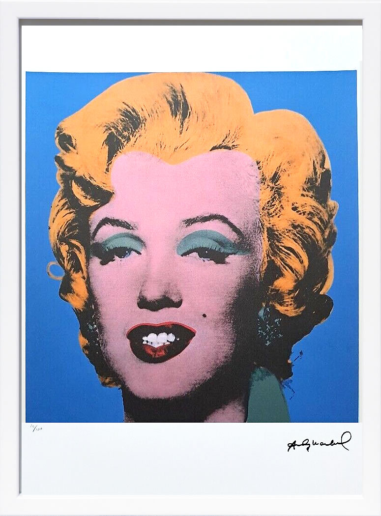 【商品名】 アンディ・ウォーホル アートパネル アートフレーム付 壁掛け用 COA(Leo Castelli Gallery)証明書付 (絵は©Andy Warhol LTD Foundation エディションナンバーあり(100枚限定) ...