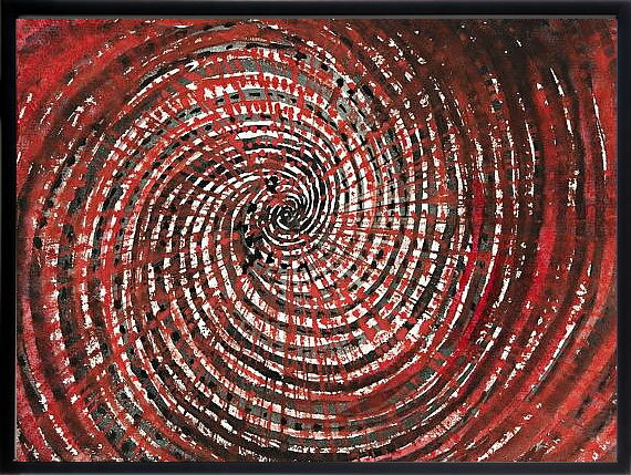 【商品名】 ヒルマ・アフ・クリント アートパネル アートフレーム付 壁掛け用 ジクレー版画 (絵はヒルマ・アフ・クリントのライセンスプリント©The Hilma af Klint Foundation・額縁は無垢材 塗装仕上げ) 【人物説明...