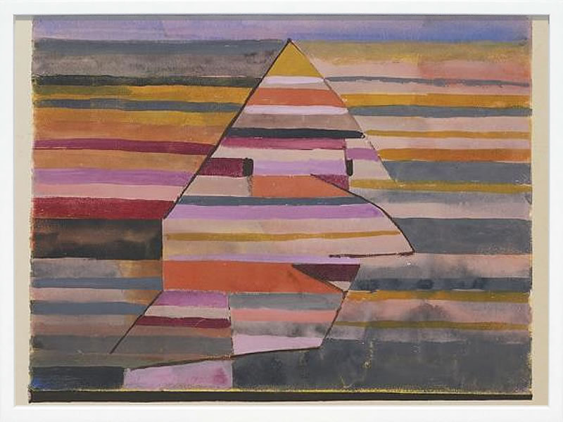 【商品名】 パウル・クレー アートパネル アートフレーム付 壁掛け用 (絵は©Bridgeman Images ジクレー版画・額縁は無垢材 塗装仕上げ) 【人物説明】 リズミカルな線と色彩豊かな絵画で知られるパウル・クレーは、20世紀を代表...