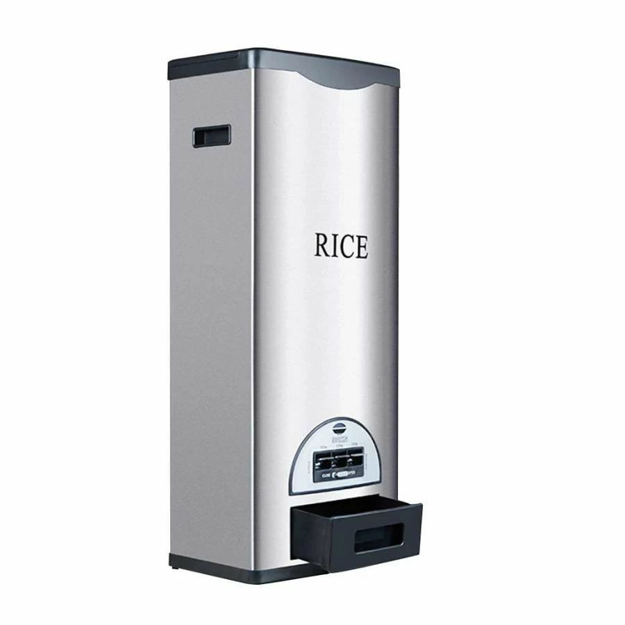 米びつ ライスバレルグレインボックス食品容器防虫防湿シールライスシリンダー家庭用貯蔵ライスボックス30kgステンレススチールスマートライスバレルヌードルバ。 カメラのレンズや表示画面の特性により、色味に多少の違いが生じる場合があります。また...