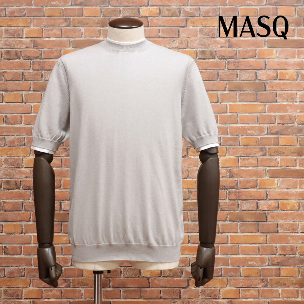 サイズ（単位：cm） 50／肩幅43　身幅53　袖丈27　着丈67 ※実寸（実際に商品を測定した寸法）を記載しております。 採寸方法について アイテム説明 なめらかな肌触りが心地よく、伸縮性に優れた快適な着心地のハイゲージ半袖サマーニット。...