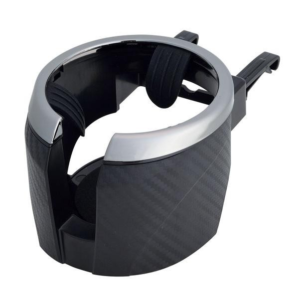 ●エアコン取り付けタイプのドリンクホルダーです。●コンビニカフェカップから600mlペットボトル、太缶、細缶などを収納できます。●3箇所のシリコンフラップで収納物をやさしく、しっかりホールドします。●フラップは軟質（シリコン）素材なので、走...