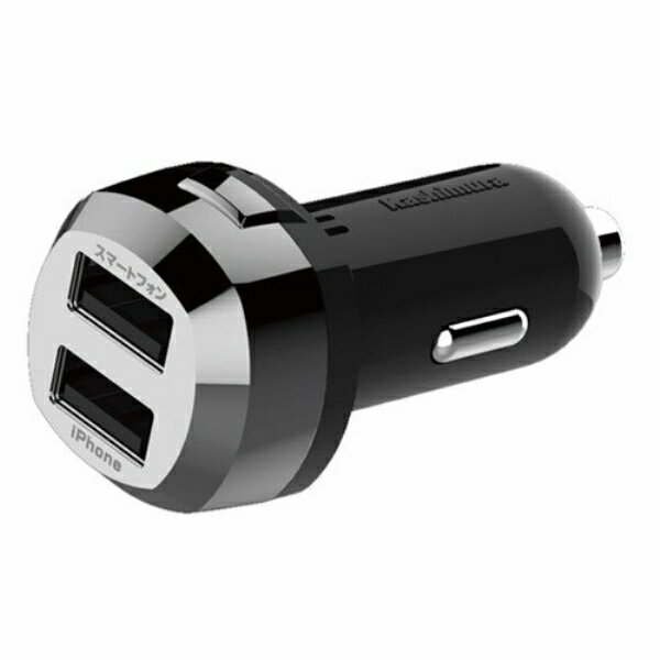 ●車のDCソケットを2ポートのUSB電源に変換。●車でiPhone/iPod/スマートフォンを充電できます。●最大出力合計2.4A（2400mA）。●12V/24V車兼用。●通電確認用ブルーLEDランプ付。※USBケーブルは付いておりません...