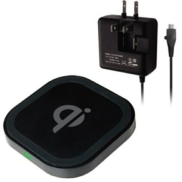 ●置くだけで充電できるワイヤレス充電器。●ワイヤレス充電の規格「Qi」に準拠(ver.1.2.3)。●すっきり設置できるコンパクト設計。●卓上や車で便利な表裏すべり止め材付き。●通電確認用LED付き。●家ですぐに使えるコード長1mのAC充電...