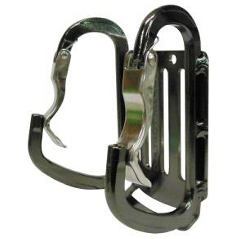 湾曲ゲート×爪付き！工具をスムーズ脱着！【特長】●軽量＆高強度！●強化リブを入れることにより30％破断強度UP●落下防止コード取り付け穴を上下に設置●フックのゲート開口幅25mm●カラビナが直接掛けられるホルダー付き●60mmベルト対応●6...