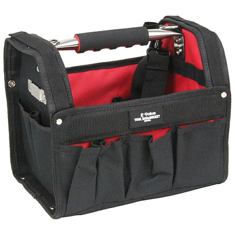 コンパクトサイズで持ち運びが楽に行えるツールキャリーバックです。■■■用途■■■道具・工具の収納や持ち運び。■■■機能・特徴■■■ペンチ・ドライバーカッターなど大きい工具をたっぷり収納し、持ち運びが便利です。内側、外側には豊富なポケットがあ...