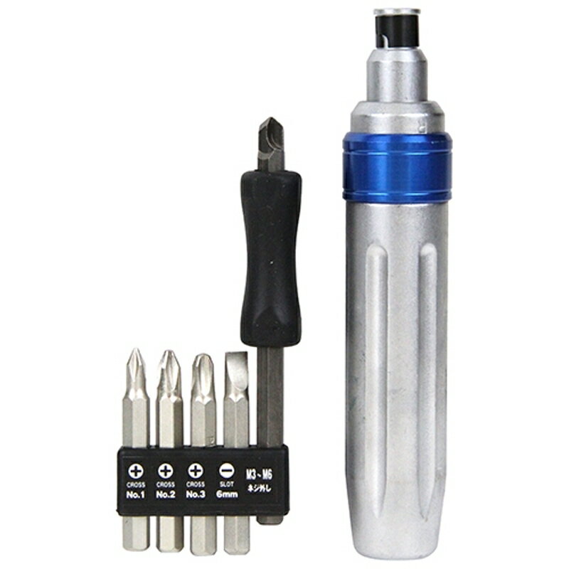 強力な回転力で、なめて溝が潰れたネジも回します。■■■用途■■■ネジ溝のつぶれたネジの取り外し。■■■機能・特徴■■■ハンマーの衝撃を回転力に変え、固く締まったネジの緩め作業が可能です。なめて溝が潰れたネジを取り外す専用ビット付、ハンマーで...