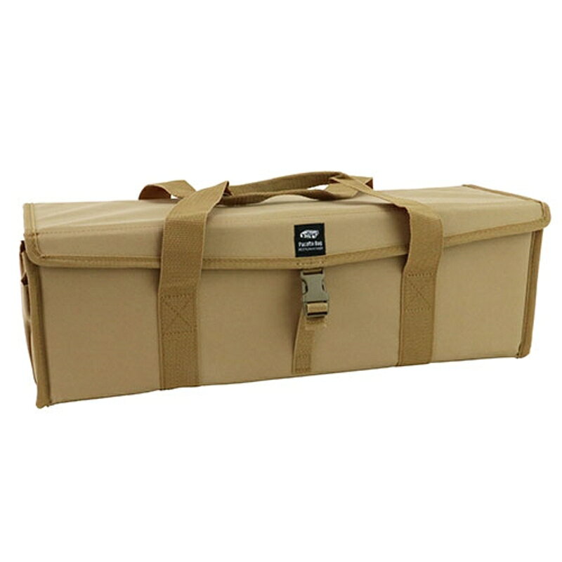 パカット開いて取り出しやすいBOX型ケースです。■■■用途■■■工具、アウトドアギアの収納・持運び。■■■機能・特徴■■■使わない時はコンパクトにたためます。内側にはメッシュポケット付きです。■■■仕様■■■●カラー：コヨーテ。●サイズ：L...