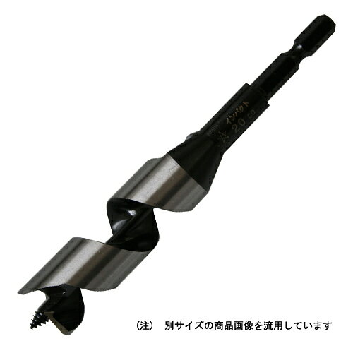 ◆◆用途◆◆一般木材21mm穴あけ用ドリル。◆◆機能◆◆先ネジとケガキ刃を従来ドリルよりも小さくすることで、インパクトドライバ使用時の切削抵抗を抑えてバッテリーが長持ちします。先ネジの回転力を利用してスムーズな穴あけが可能です。インパクトド...