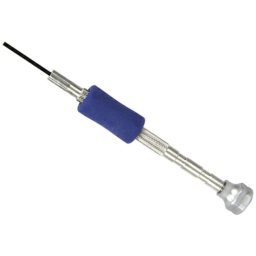 ◆◆用途◆◆精密機器・ホビー等の組立・修理・分解用精密ヘックスドライバー。◆◆機能◆◆精密部分でのヘックスネジの締め作業に適しています。◆◆仕様◆◆●サイズ：対辺1.27mm。●軸長：18mm。●全長：98mm。●クッショングリップ色：青。...