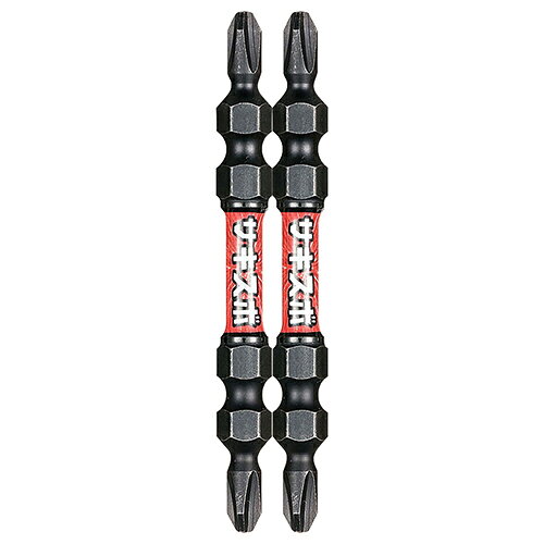 ◆◆用途◆◆ネジの締付け、緩め作業。◆◆機能◆◆折れず、曲がらず、よく締まる、ダイハード鋼を使用しています。◆◆仕様◆◆●サイズ：+2×65mm。●タイプ：両頭。●入り数：2本。◆◆材質◆◆●特殊鋼。※※注意事項※※作業時は、保護メガネを着...