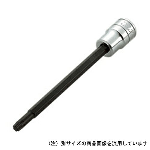 ◆◆用途◆◆T型トルクスねじを締め緩めする為のソケットレンチ。◆◆機能◆◆ビット部は差込式で、交換が可能です。差込角側は応力の集中を防ぐパワーフィット形状を採用しています。T型トルクスネジの締緩作業に使用します。◆◆仕様◆◆●サイズ：T27...