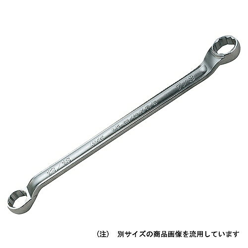 キャッチコピー使い勝手がよいKTCのスタンダードメガネレンチです。用途六角ボルト・ナットを締め緩めする為のめがねレンチ。特徴トルク伝達を最大限に発揮できる45度×6度のオフセット角度です。窪んだ場所のボルト・ナットにも掛かりやすく、ヘッドを...