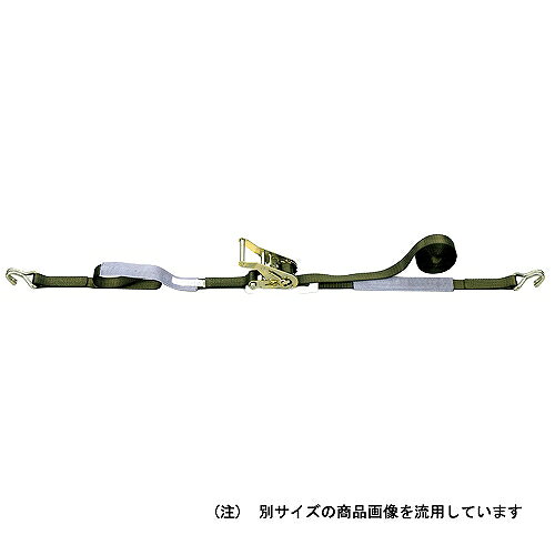 キャッチコピー走行中の衝撃荷重に強い、プロ仕様です。用途トラック搬送等での積荷の固定。特徴走行中の衝撃荷重に強い、プロ仕様。熱処理済み本体金具に強靭なポリエステルベルト採用の安全設計です。プロテクター1枚・スリーブ2枚付きです。商品説明キャ...