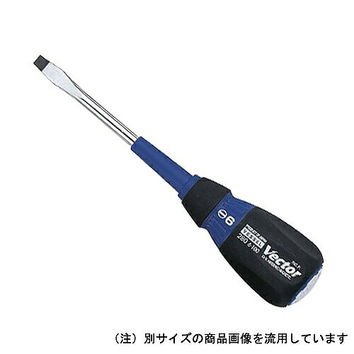 キャッチコピー小さな力で強力なネジ締めができるオリジナル形状です。用途ねじ締め作業。特徴押しながら力のよく伝わる大径クッショングリップです。ハンマーで叩ける大型ナット付きです。刃先は、高精度ブラックポイント加工です。商品説明キャッチコピー小...