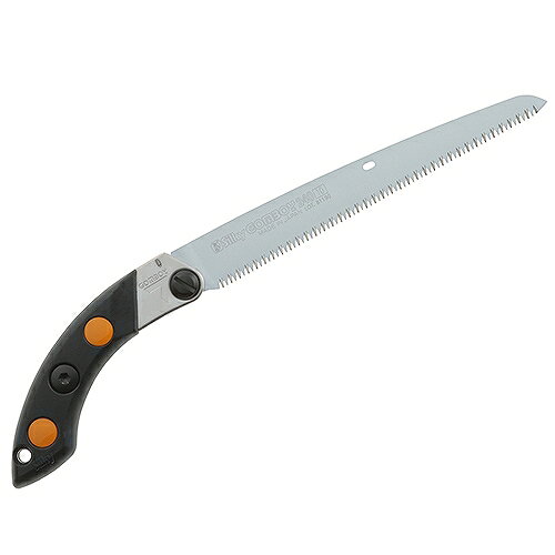 キャッチコピー折込鋸ゴムボーイの刃が使える鞘入り鋸です。用途乾燥木材のコンパネ用鋸。特徴ゴムボーイの刃を兼用できる鞘入り鋸です。鏡面研磨仕上げにより、切断面が綺麗に仕上がります。鞘はストッパー構造により、逆さにしても鋸が抜けにくくなっていま...