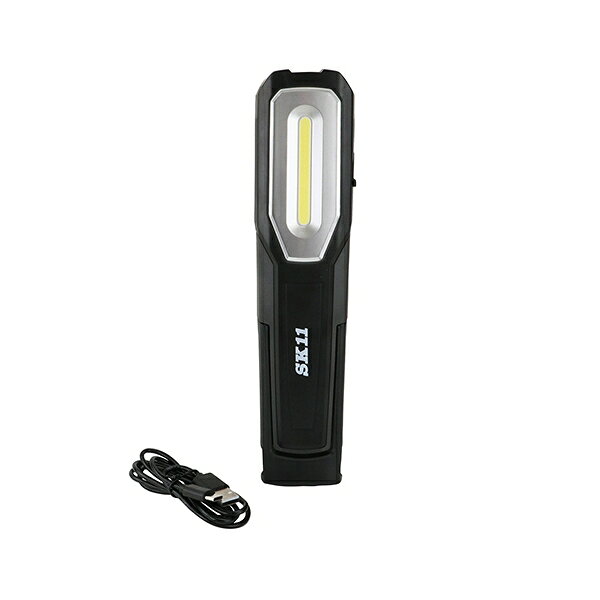 ■キャッチコピー作業場所や周囲を明るくしっかりと照らすハンディタイプのLEDライトで、ランニングコストが小さい充電式で毎日の使用に最適です。■用途レジャー、点検、作業、夜間時の照明。■仕様●全光束：100(トップライト)/500(メインライ...