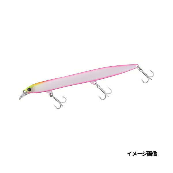 細身・小型ベイトに偏食している時、激スレ時に最適。バチ、サヨリ、シラスはもとより、イワシや稚アユ等の小型ベイトパターンにベストマッチな極スリムシルエット。高レスポンス&スレに強いタイトウォブンロール+テールスライドアクションで、低速から高速...
