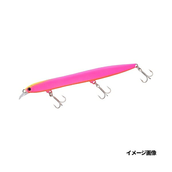 細身・小型ベイトに偏食している時、激スレ時に最適。バチ、サヨリ、シラスはもとより、イワシや稚アユ等の小型ベイトパターンにベストマッチな極スリムシルエット。高レスポンス&スレに強いタイトウォブンロール+テールスライドアクションで、低速から高速...