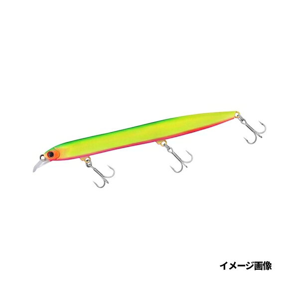 細身・小型ベイトに偏食している時、激スレ時に最適。バチ、サヨリ、シラスはもとより、イワシや稚アユ等の小型ベイトパターンにベストマッチな極スリムシルエット。高レスポンス&スレに強いタイトウォブンロール+テールスライドアクションで、低速から高速...