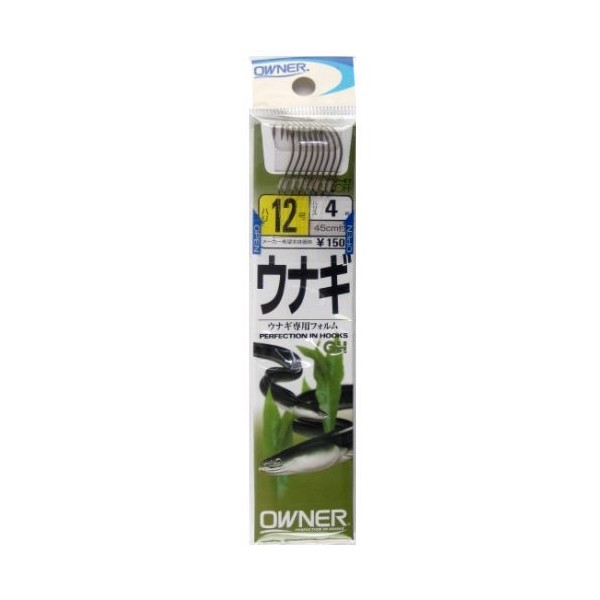 サイズ： 12-4JANコード：4953873184871メーカー名：オーナー商品名：OWNER OH うなぎ 針12号－ハリス4号※ 商品・パッケージは予告なく仕様変更する場合があります。※ 掲載画像はすべてイメージです。予告なく変更する...