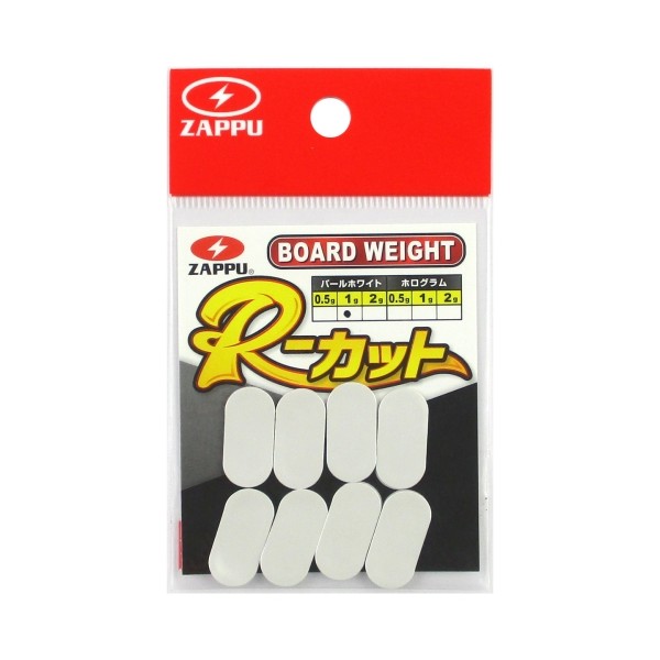 カラー： パールホワイト自重： 1g入数： 8枚JANコード：4528474715139メーカー名：ザップ商品名：ZAPPU ボードウエイト Rカット 1g パールホワイト※ 商品・パッケージは予告なく仕様変更する場合があります。※ 掲載画...