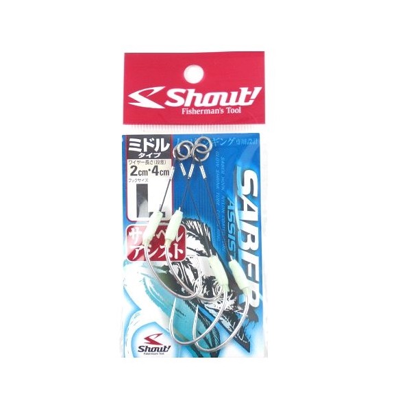 【特長】JANコード：4941430067590メーカー名：シャウト商品名：Shout! サーベルアシスト ミドルタイプ 316SM L 2－4cm※ 商品・パッケージは予告なく仕様変更する場合があります。※ 掲載画像はすべてイメージです。...