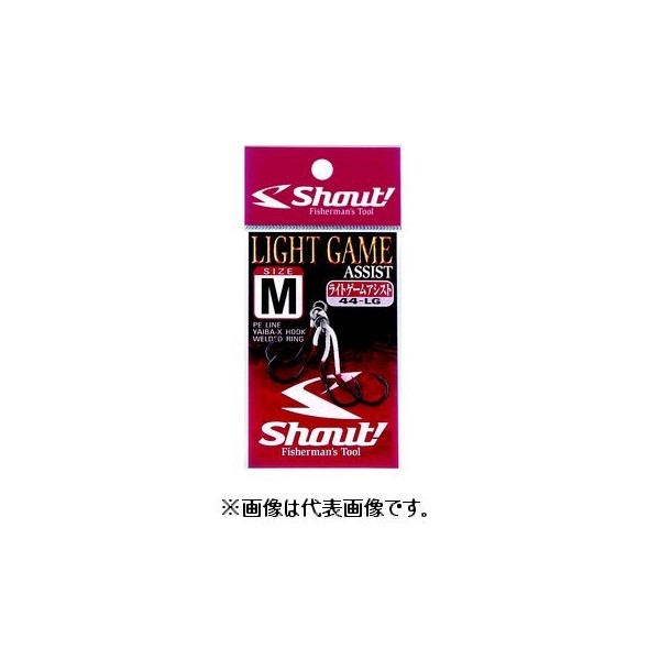 サイズ： L釣り方、フィールド： ソルトルアー(オフショア)代表対象魚： スズキ(シーバス・鱸)JANコード：4941430015881メーカー名：シャウト商品名：Shout! ライトゲームアシスト LIGHT GAME ASSIST 44...