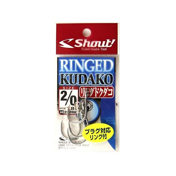 【特長】JANコード：4941430077834メーカー名：シャウト商品名：Shout! リングドクダコ 207RK #2/0※ 商品・パッケージは予告なく仕様変更する場合があります。※ 掲載画像はすべてイメージです。予告なく変更する場合が...
